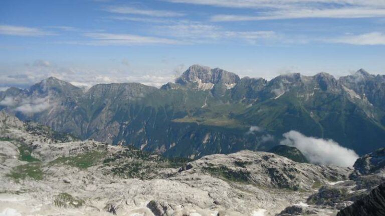 Climbing Mount Canin (Visoki Kanin) from the Slovenian Side | Mountains ...