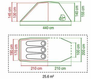 Coleman Waterproof Tasman Unisex Outdoor Tunnel Tent 3 Person Plus Review