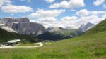 Visiting Attractive Sella Pass in Dolomites Italy